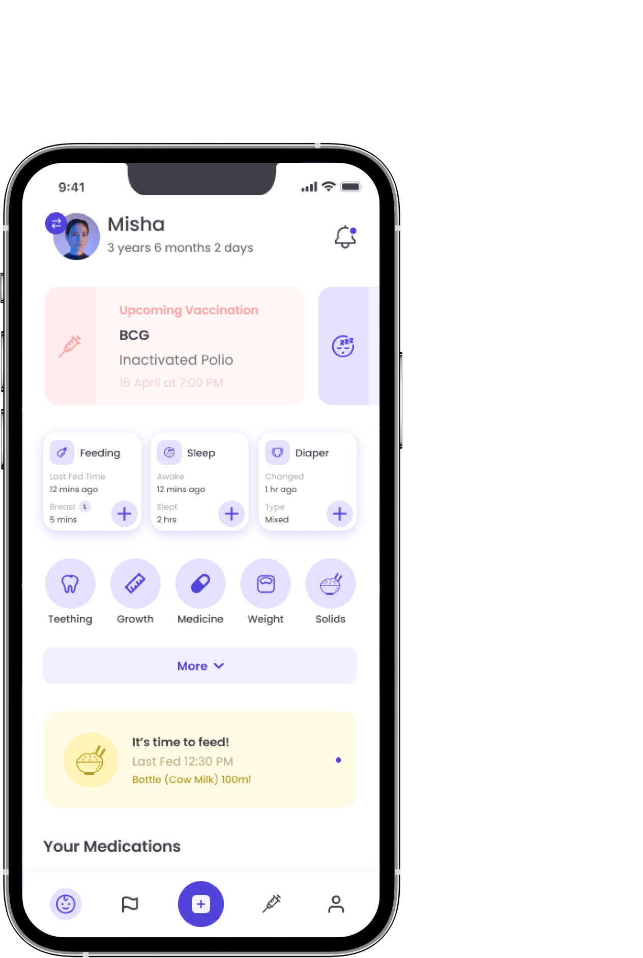 Best Child Health and Growth Tracker App For Baby | The ParentZ