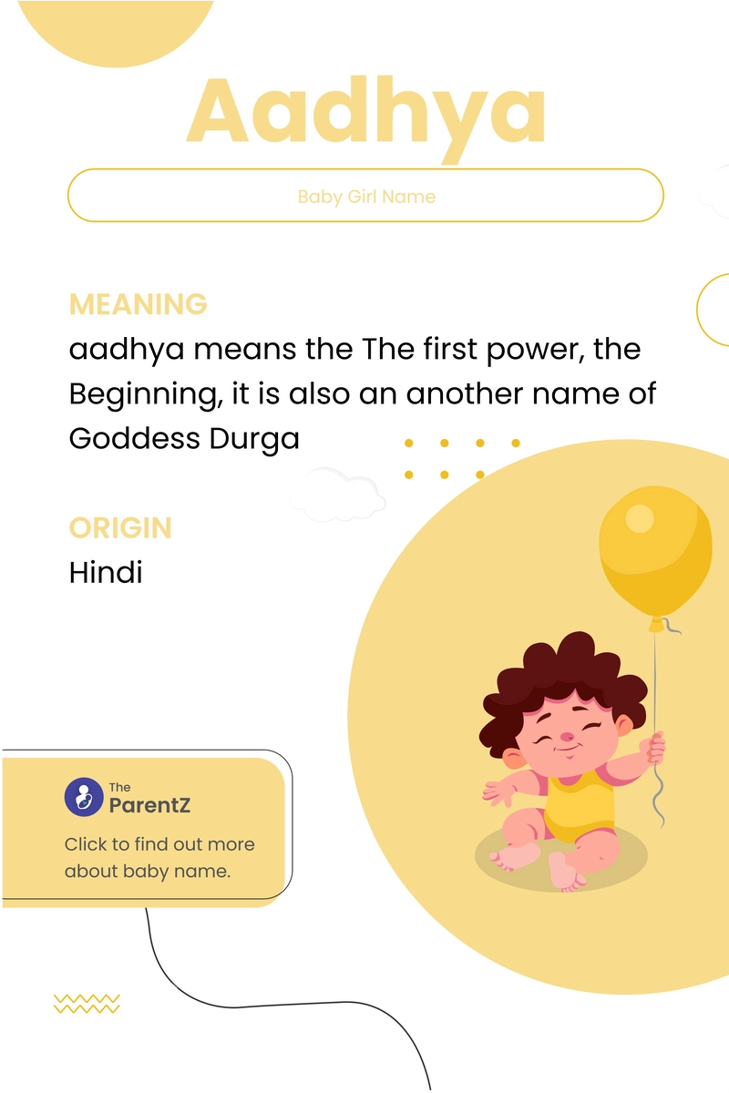 आध्या नाम का अर्थ, उत्पत्ति और महत्व - Aadhya Name Meaning in Hindi ...
