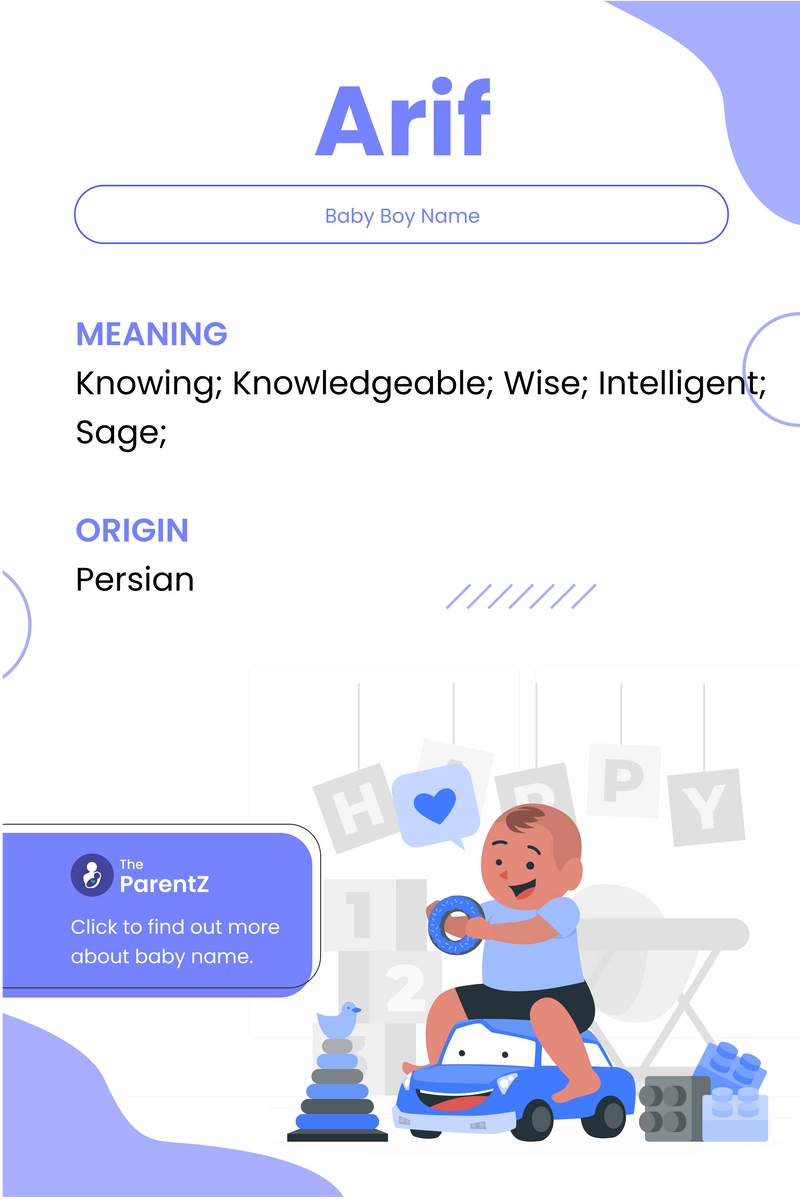 Arif Name Meaning, Origin, Numerology & More | The ParentZ