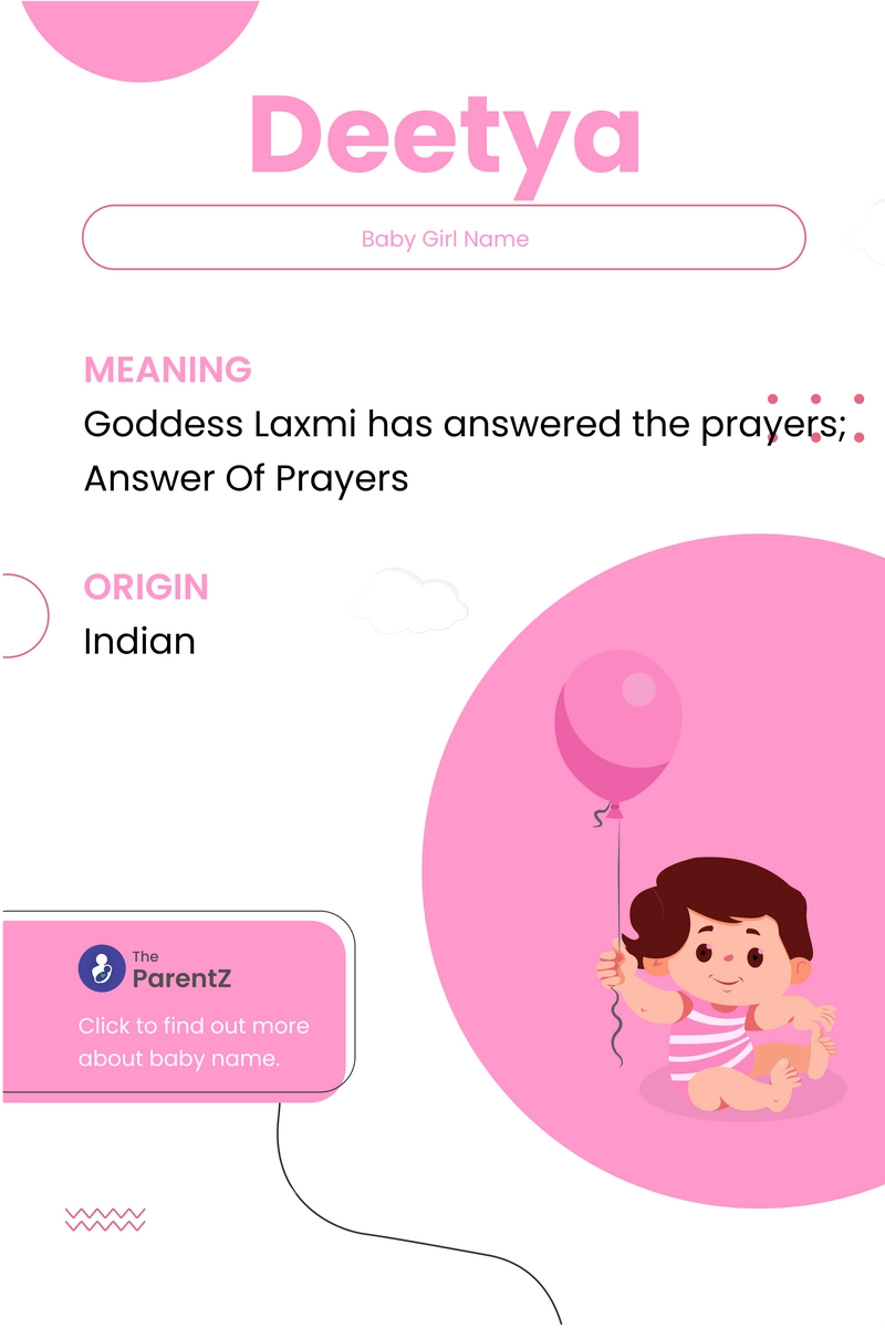 Deetya Name Meaning, Origin, Numerology & More | The ParentZ