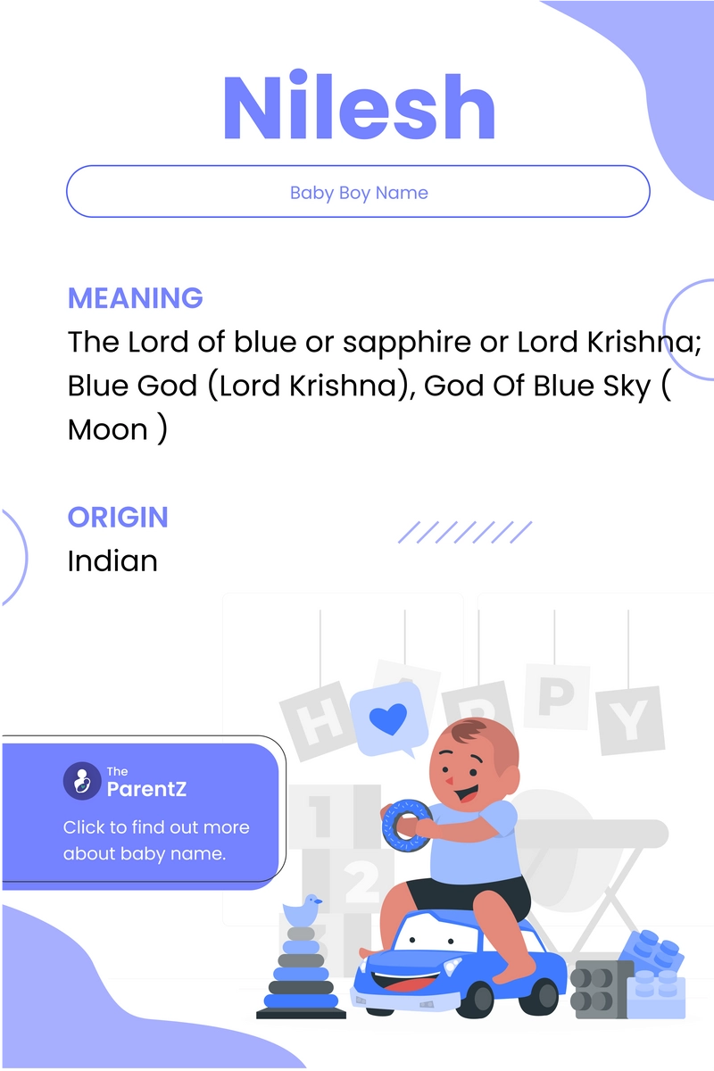 Nilesh Name Meaning, Origin, Numerology & More | The ParentZ