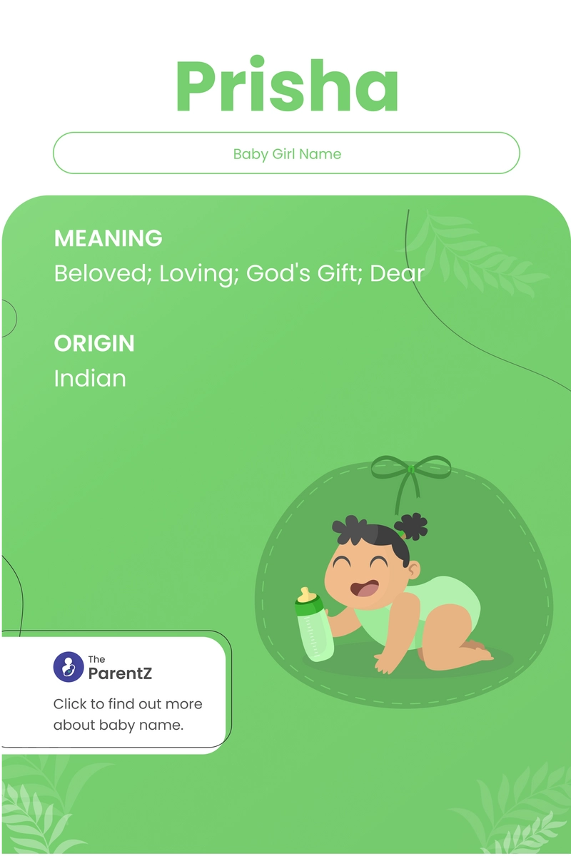 Prisha Name Meaning, Origin, Numerology & More | The ParentZ