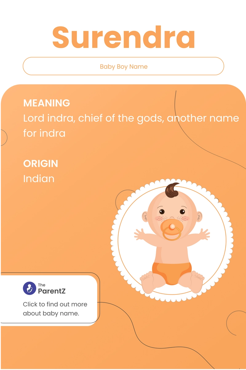 Surendra Name Meaning, Origin, Numerology & More | The ParentZ